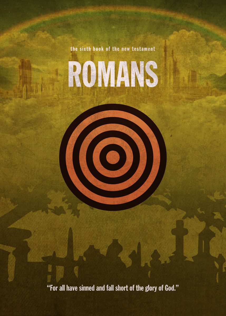 'Romans Books of the Bible New Testament' Poster by Design Turnpike ...