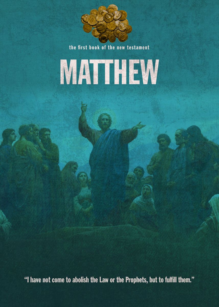 'Matthew Books Of The Bible Series New Testament' Poster, picture ...