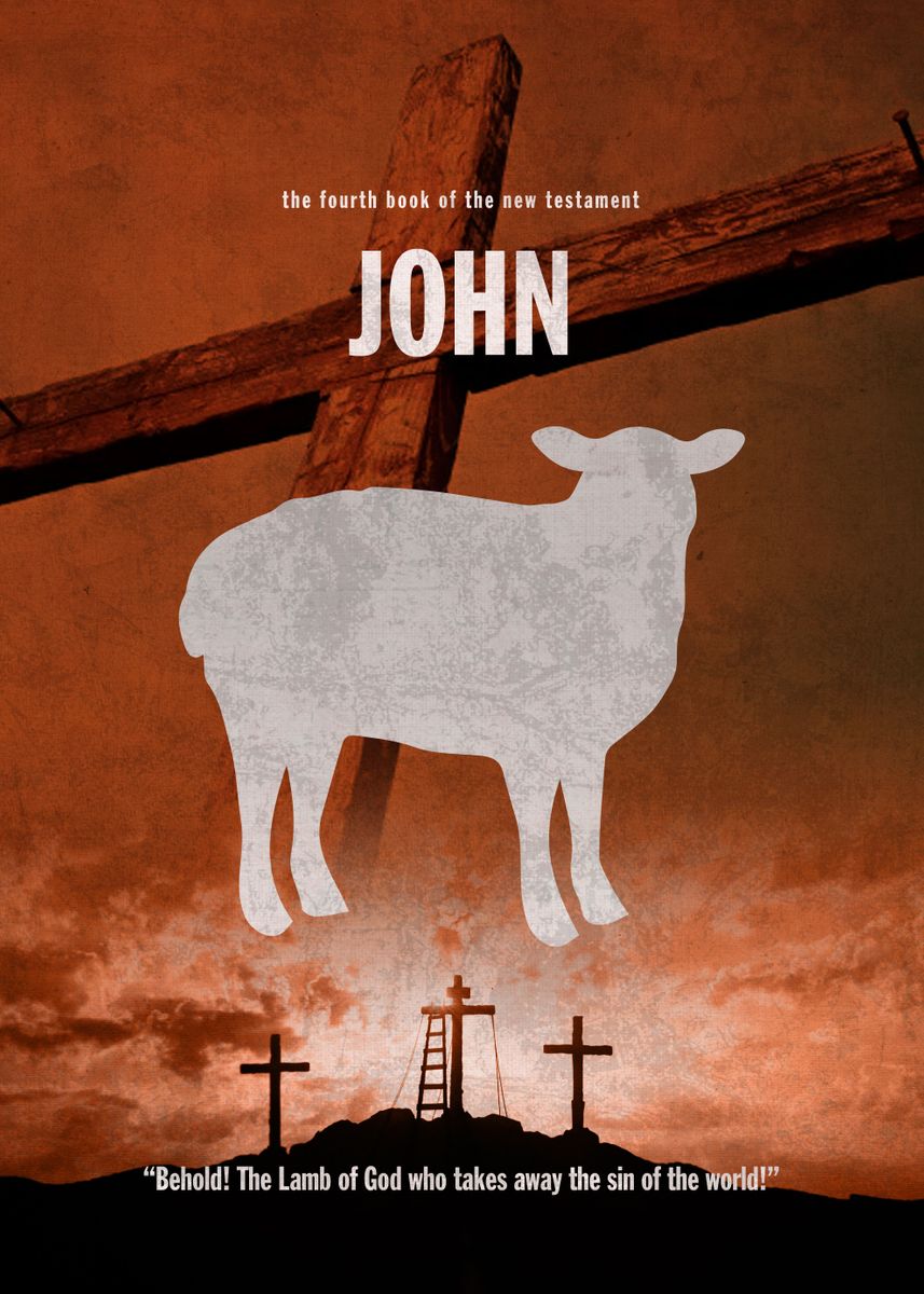 'John Books Of The Bible Series New Testament' Poster, picture, metal ...