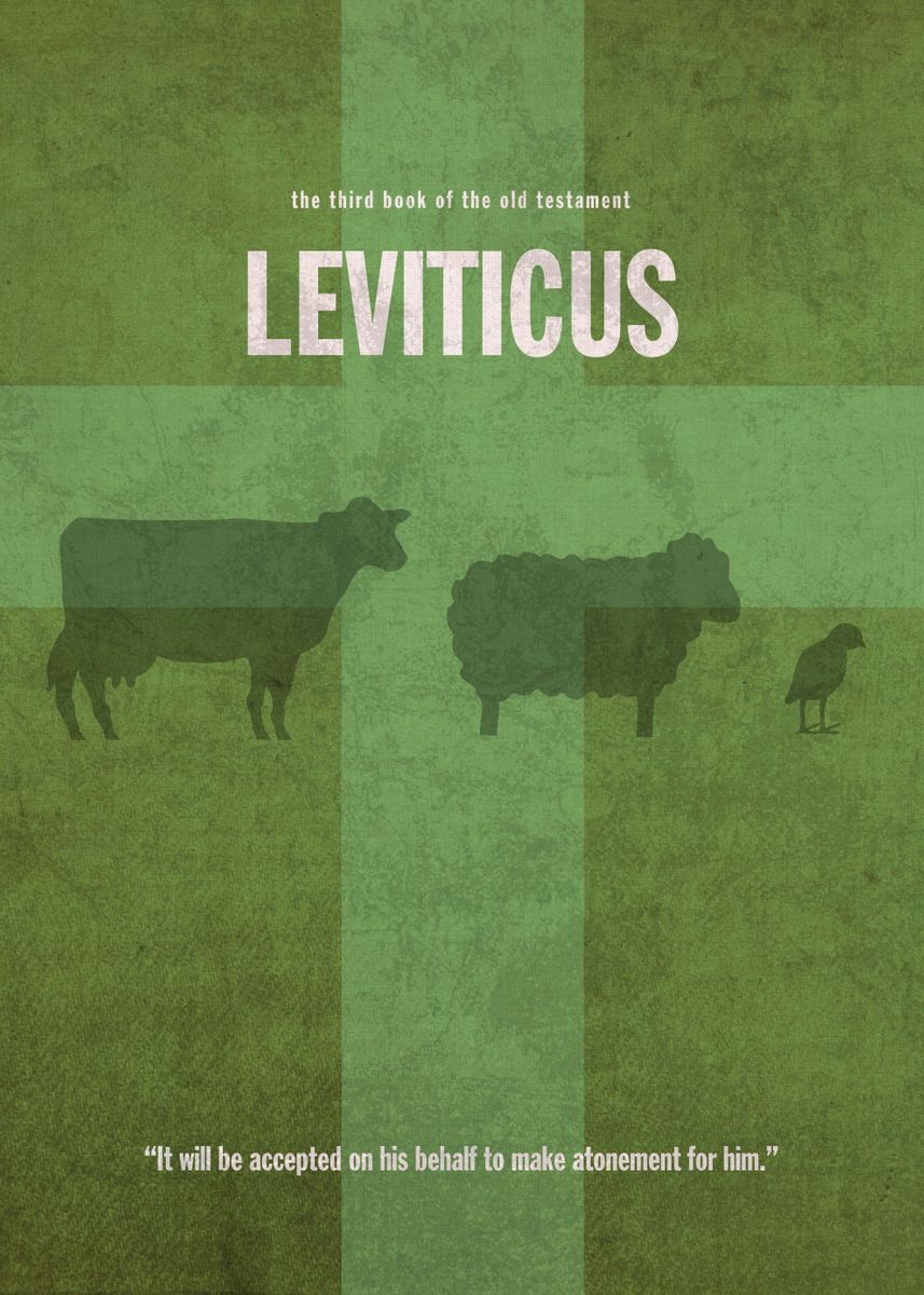 'Leviticus Books of the Old Testament Series 03' Poster, picture, metal ...