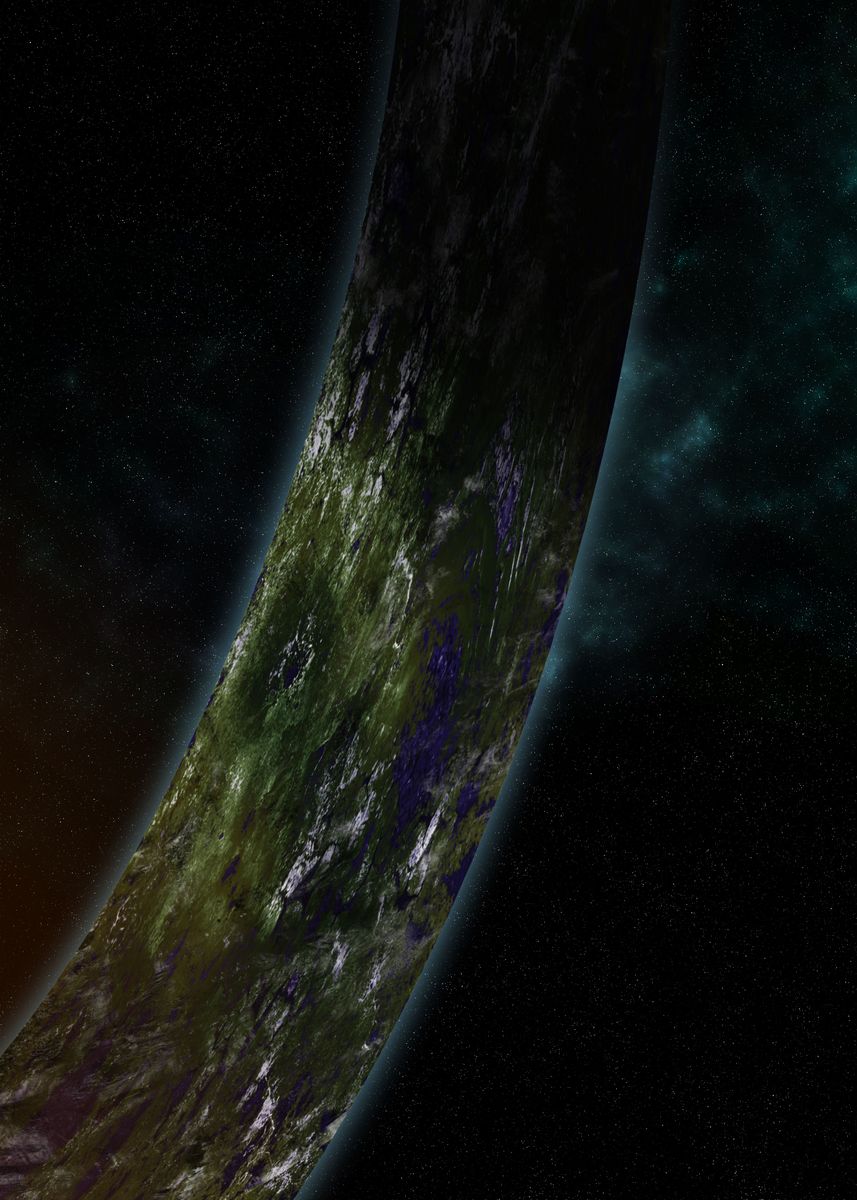 'Ring World' Poster, picture, metal print, paint by Viktor Markstedt ...