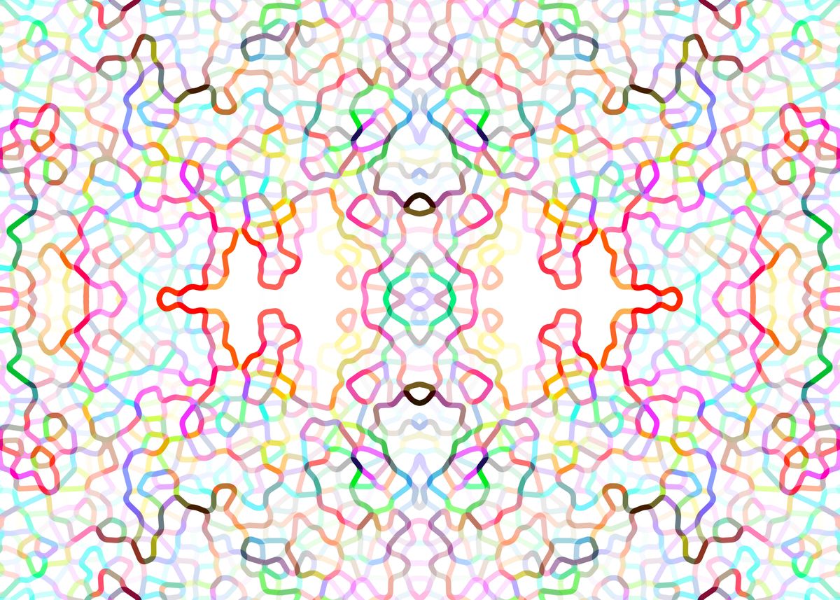 'Abstract - Path' Poster by 7Rayed Designs | Displate