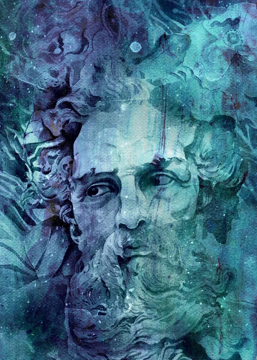 'Neptune ' Poster by Laurence Minoza | Displate