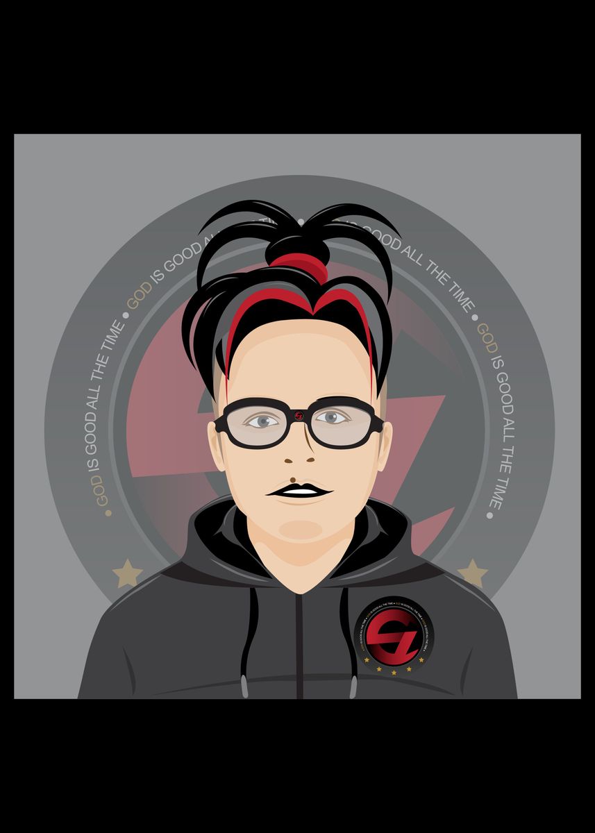 'gdc' Poster, picture, metal print, paint by Gerry Camacho | Displate