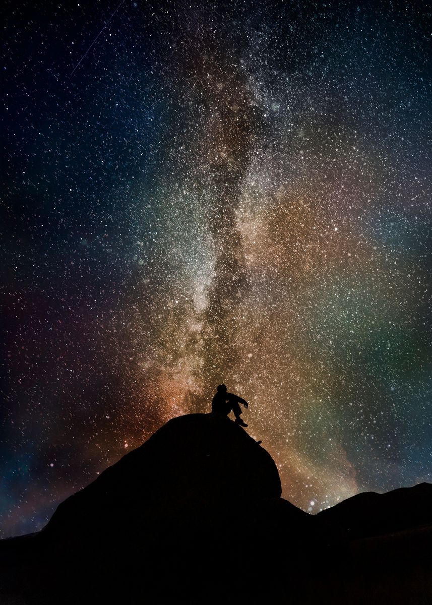 'Cosmic view' Poster by MCAshe Art | Displate