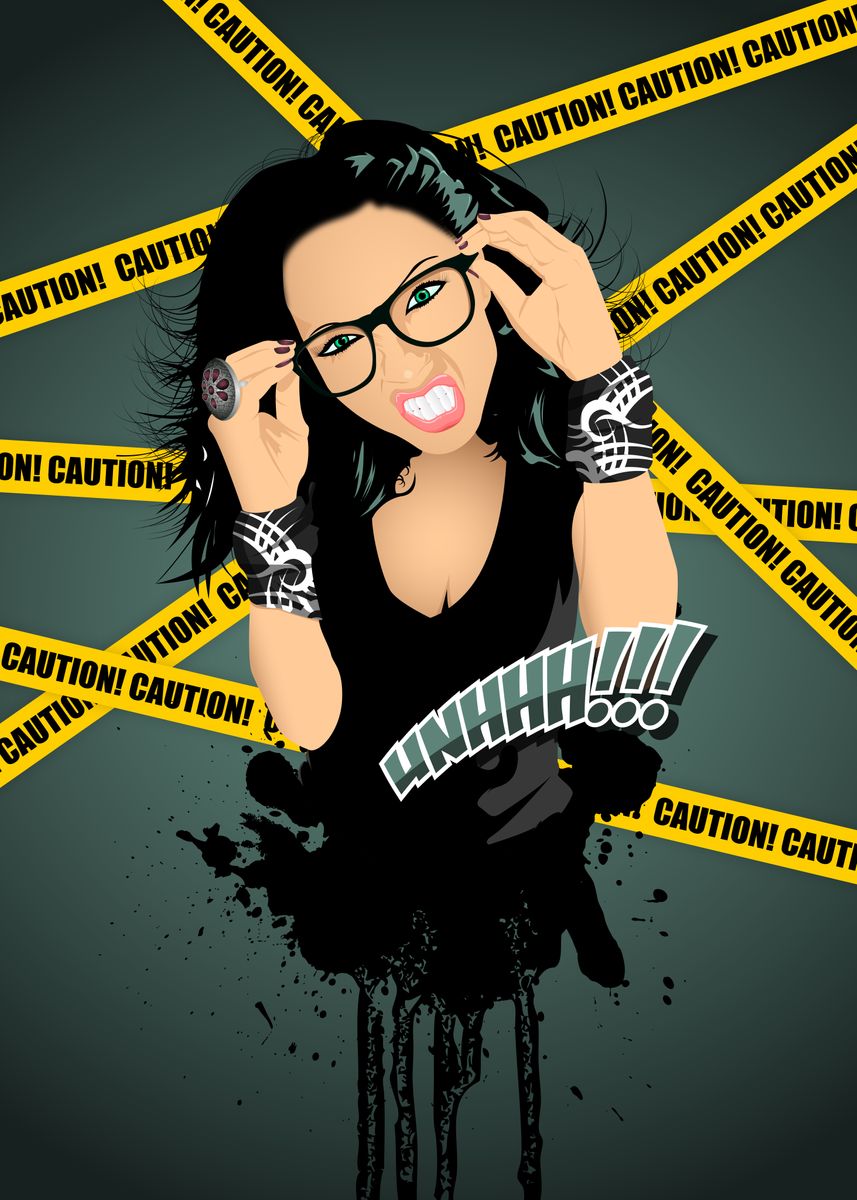 'Angry Hipster' Poster, picture, metal print, paint by Devin Green ...