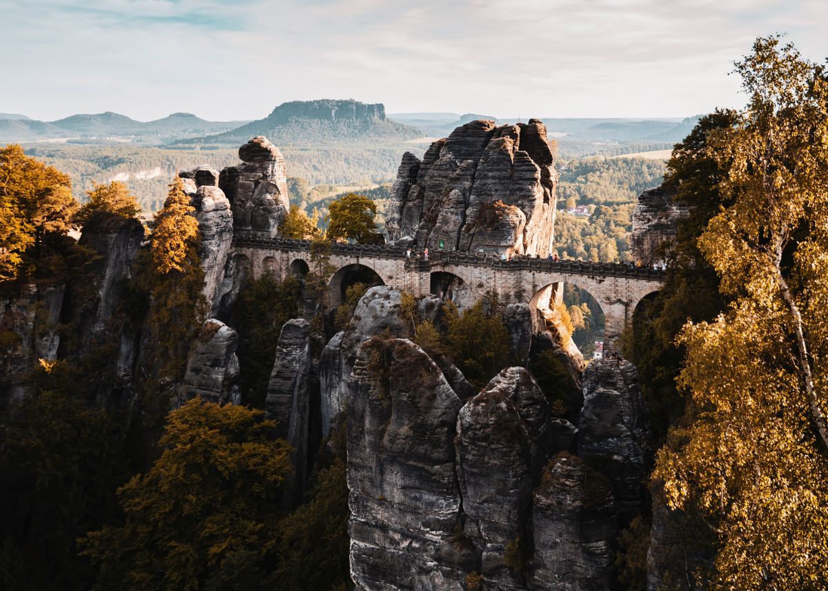 'Bastei' Poster by Tobias Roetsch | Displate