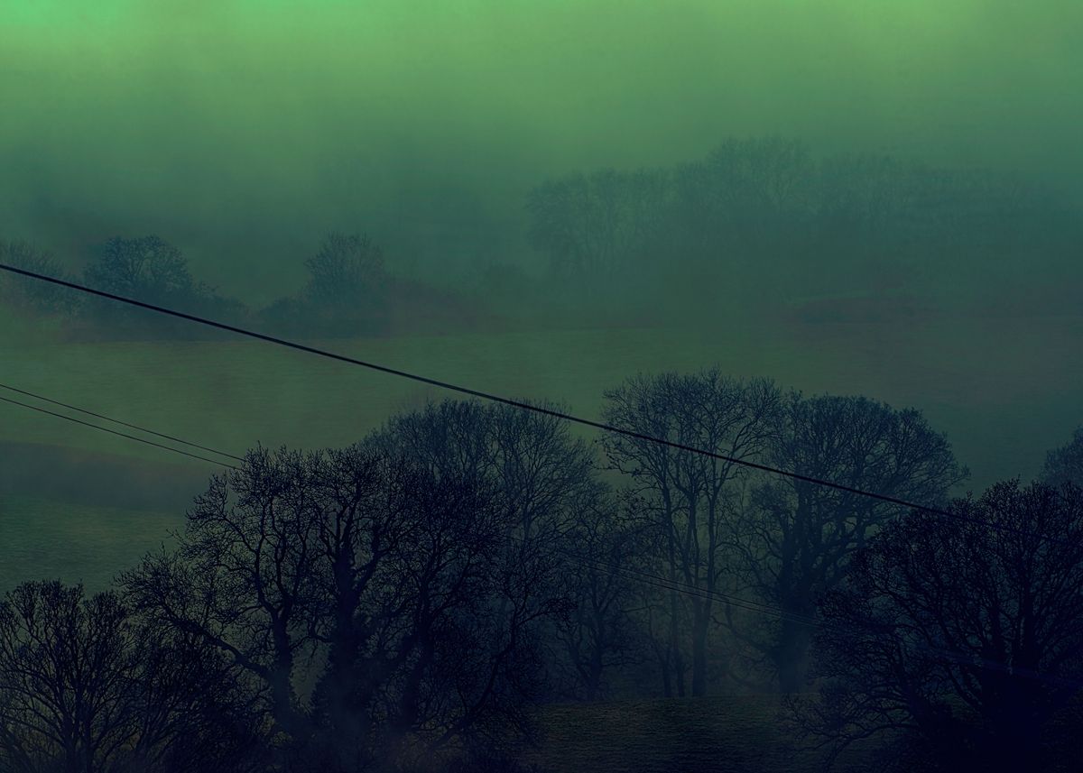 'Devon Fog 10' Poster by David Crosby | Displate