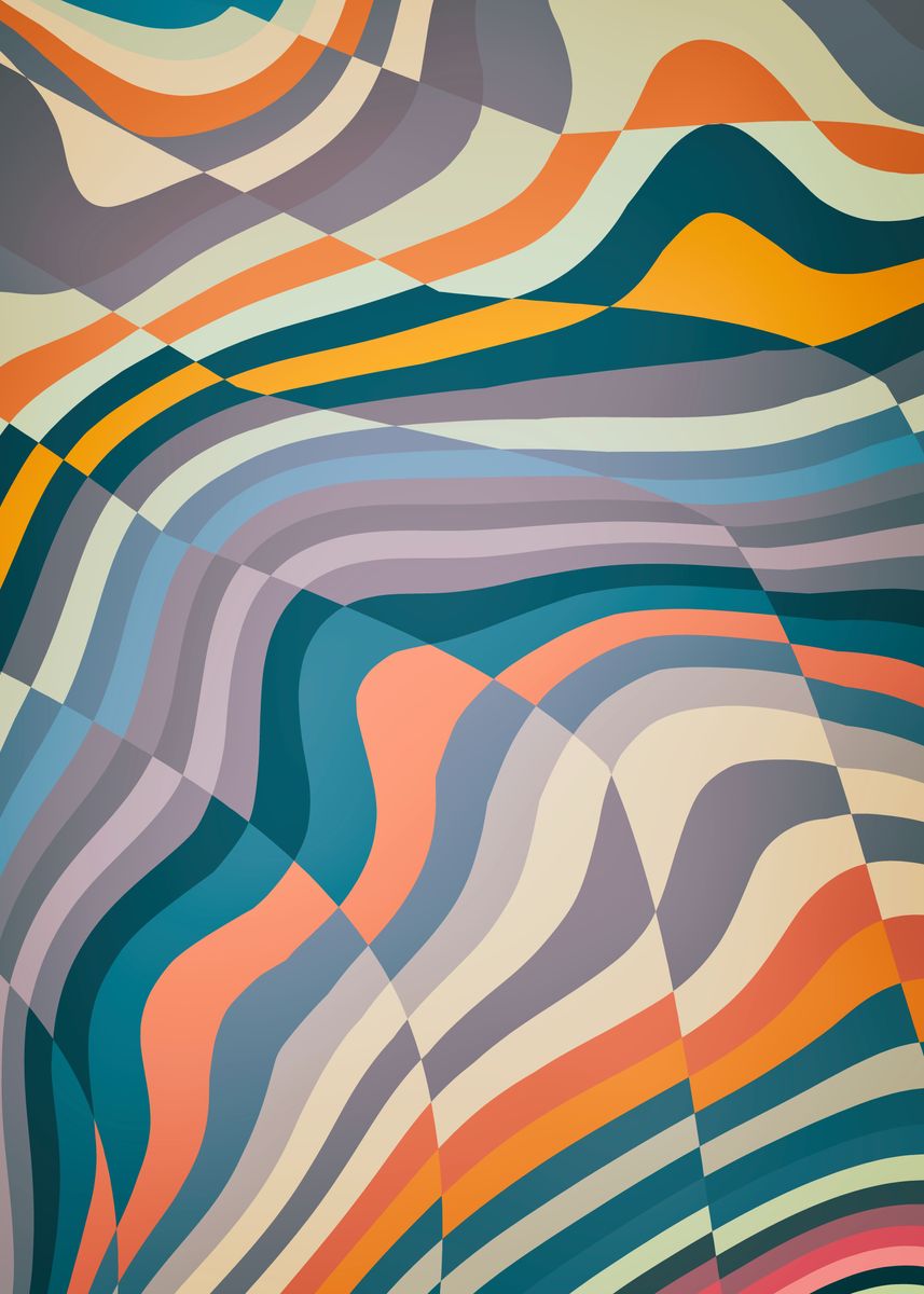 'Fusion VI' Poster by dcosmos art | Displate