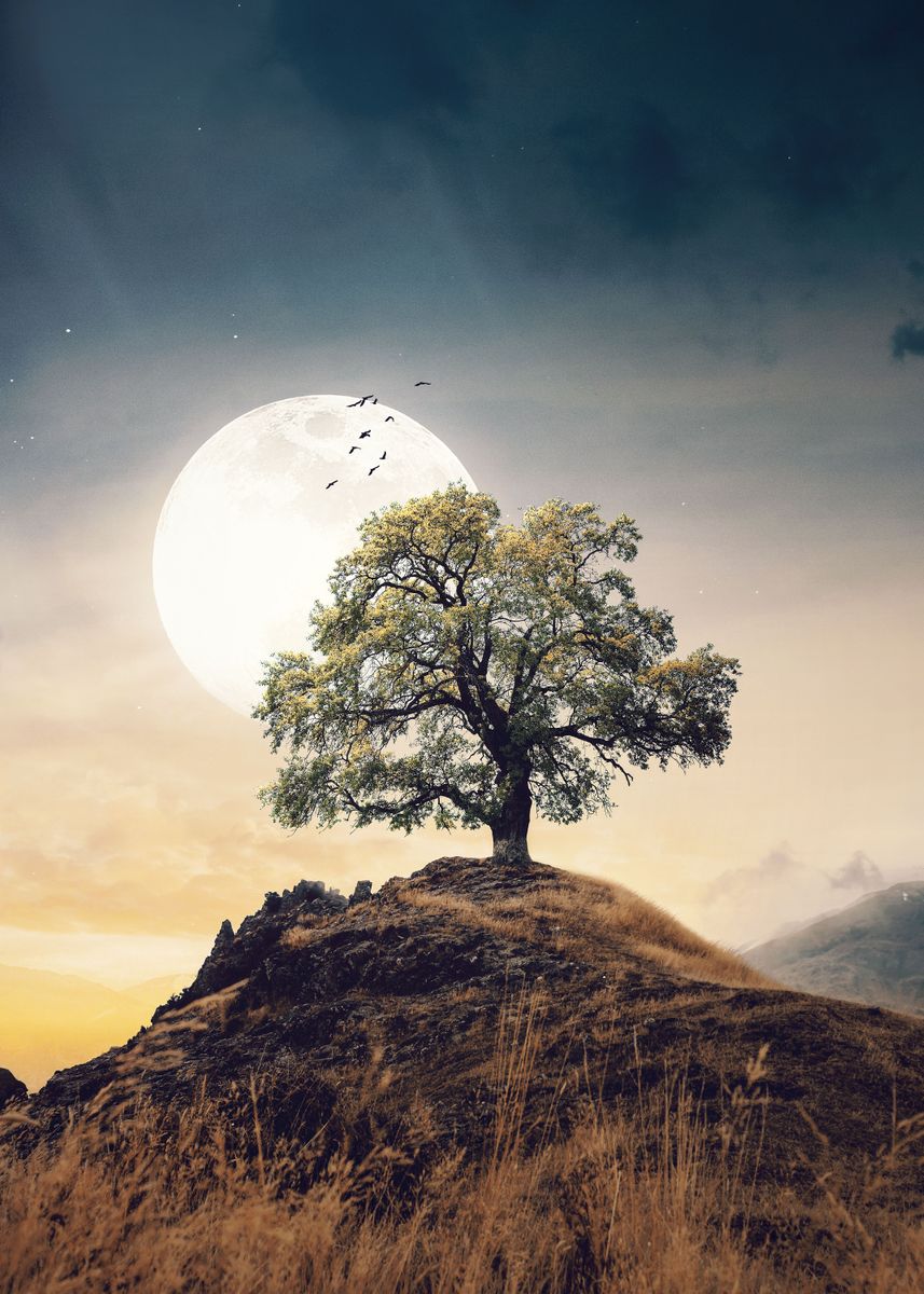 'I stand alone' Poster, picture, metal print, paint by Albulena Panduri ...