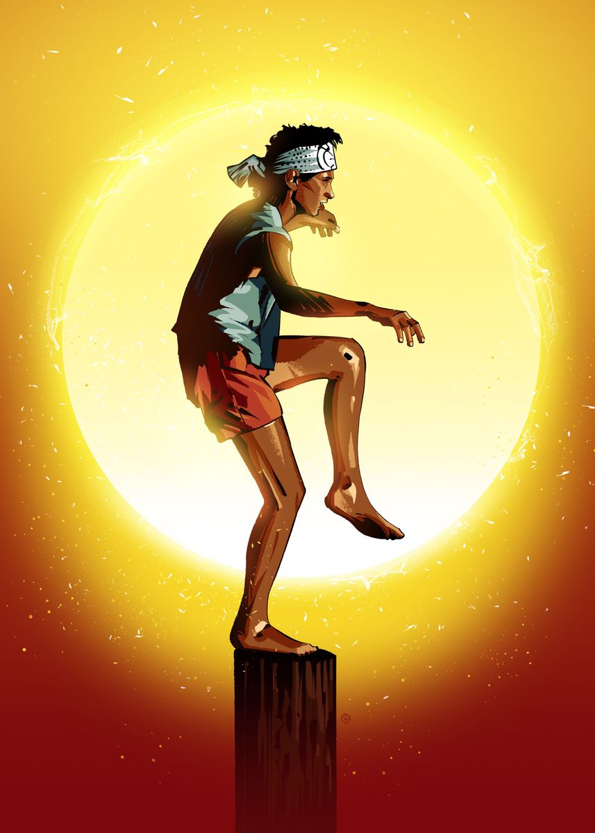'Karate Kid' Poster, picture, metal print, paint by Nikita Abakumov ...