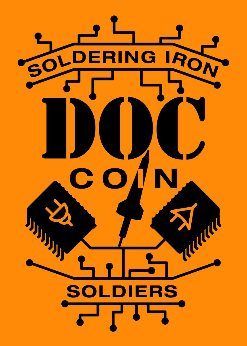 'Soldering Iron Soldiers' Poster, picture, metal print, paint by Aaron ...