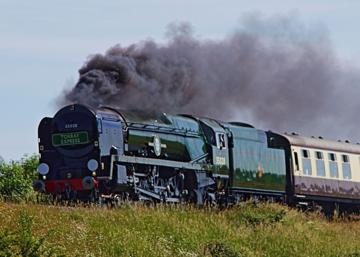 'The Torbay Express' Poster by Antony Robinson | Displate