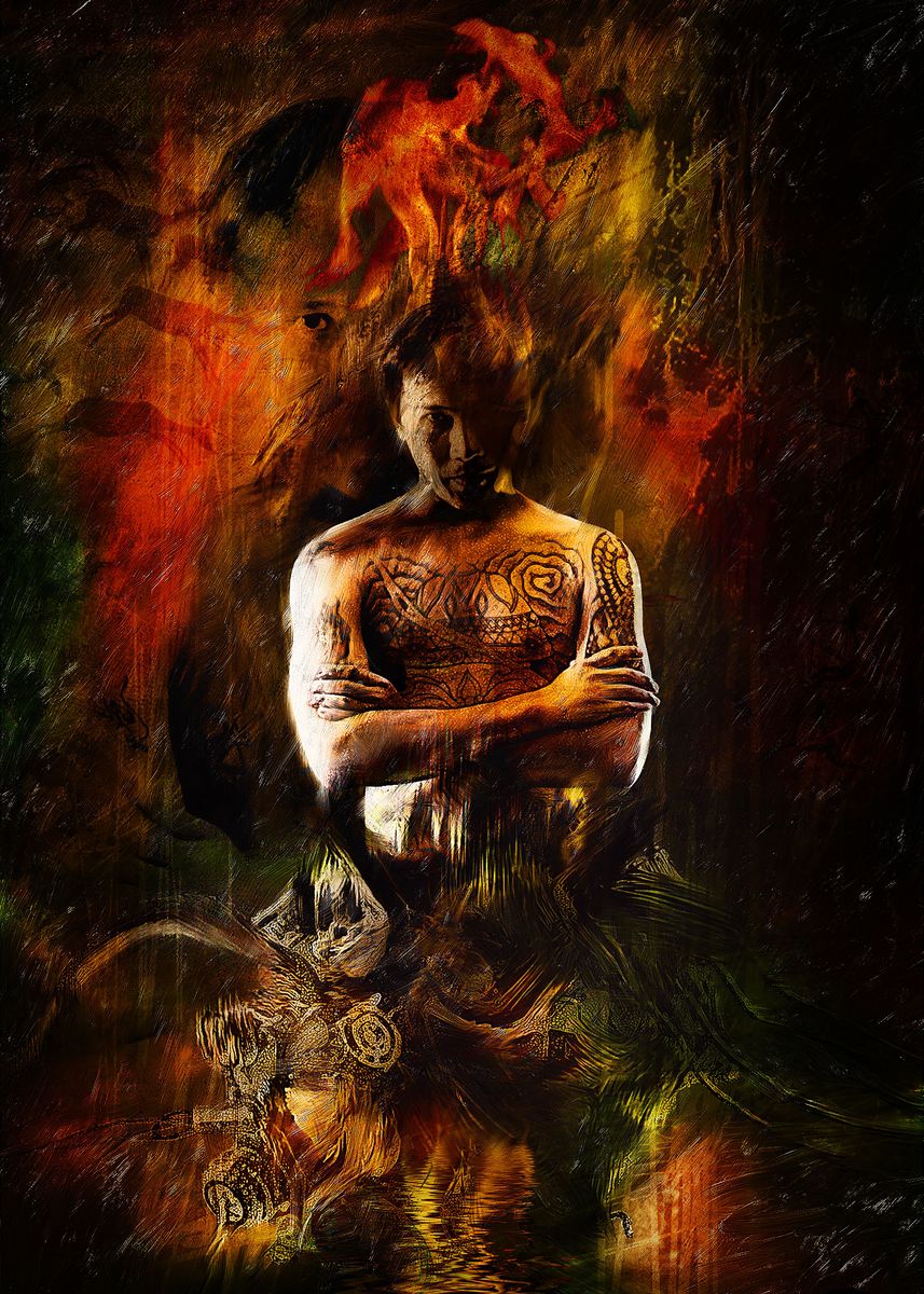 'Fires of Industry' Poster by Aldelm John Ferriols | Displate