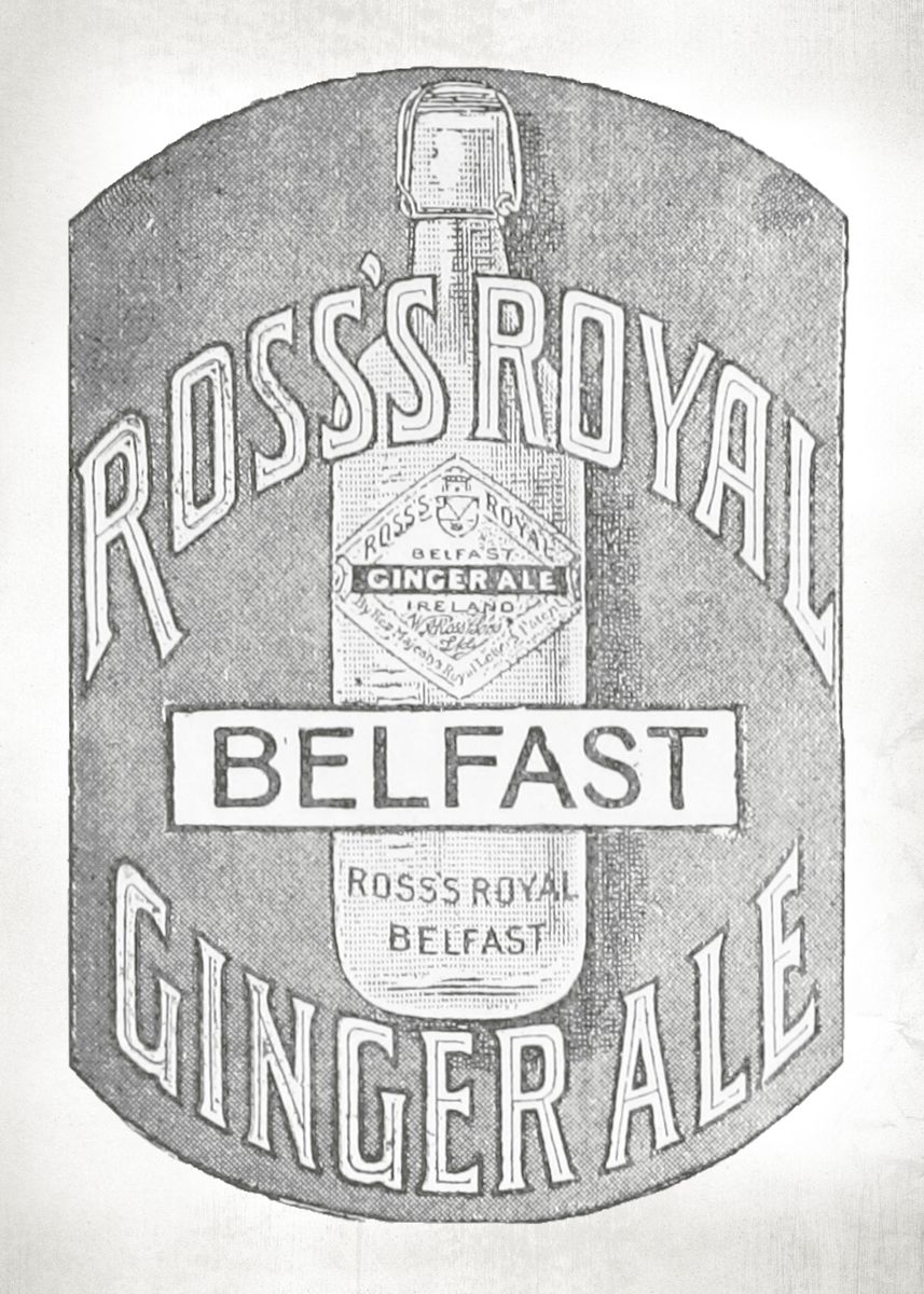 'Ginger Ale Ad' Poster, picture, metal print, paint by Lisa Fich | Displate