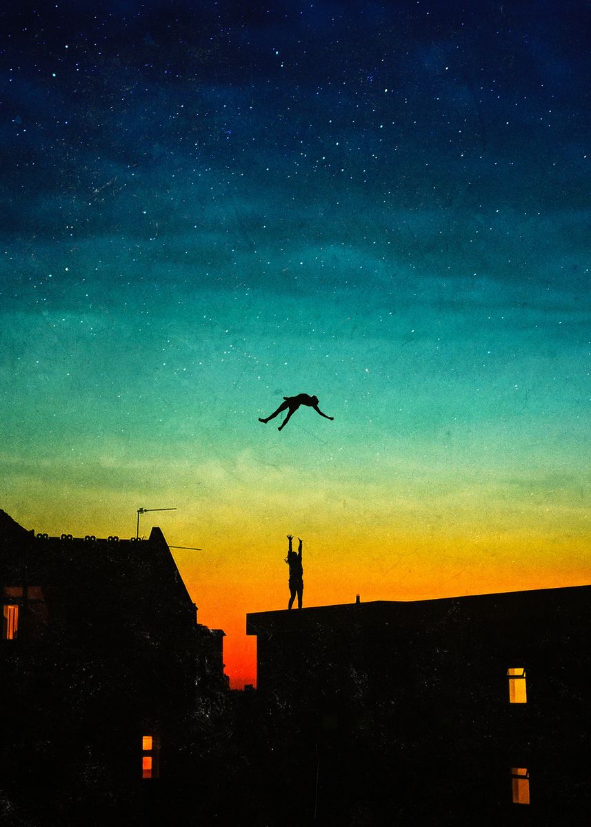 'The Act ' Poster, picture, metal print, paint by seam less | Displate