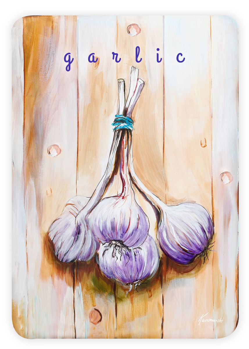 'Garlic' Poster by Edward Karczmarski | Displate