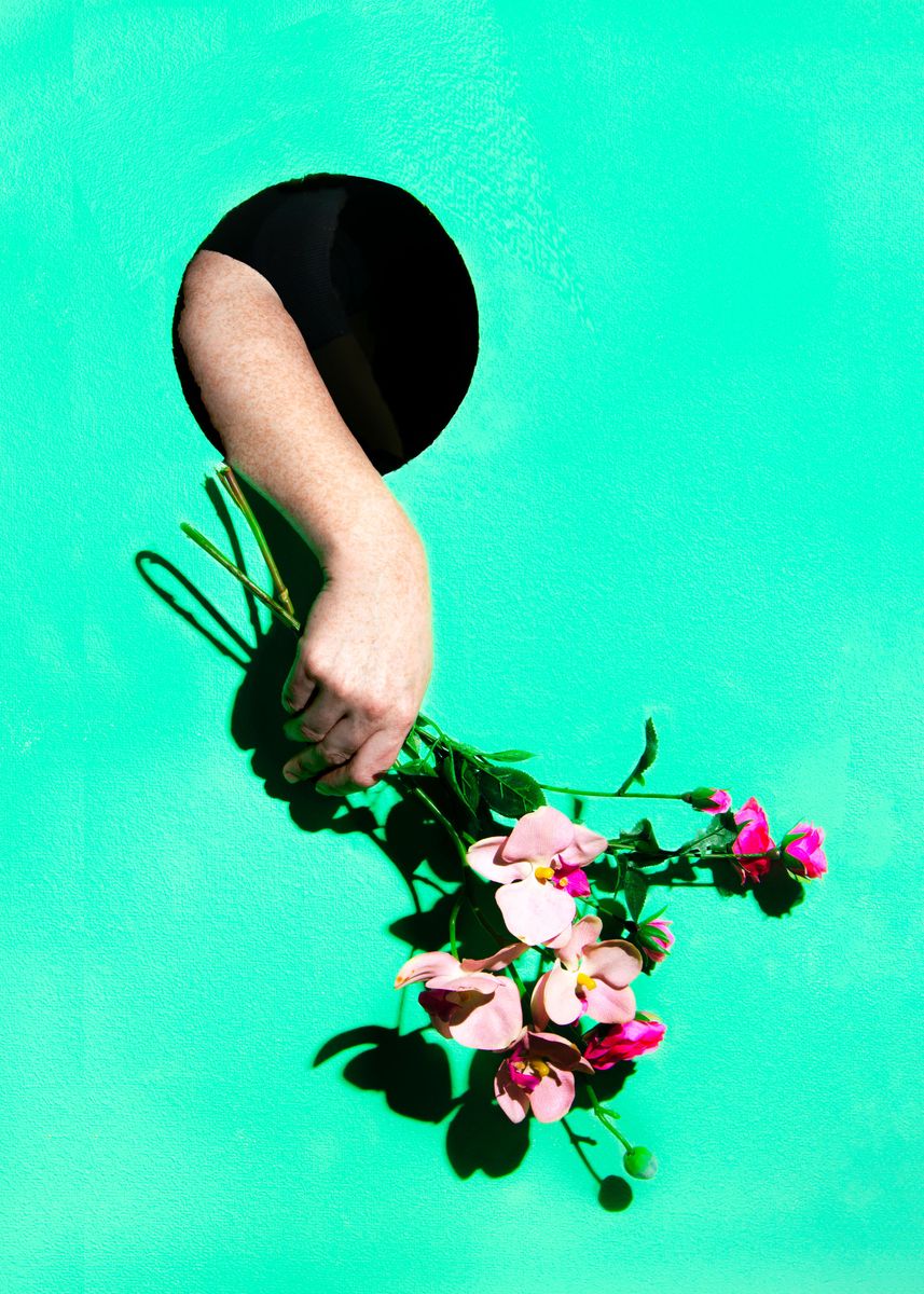 'Techni-Colour: Mint' Poster, picture, metal print, paint by Robin ...