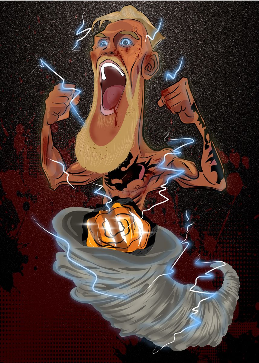 'I am a beast' Poster by kazi kawshik | Displate