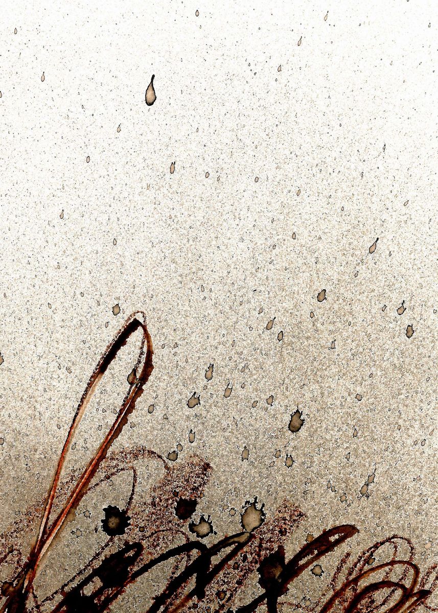 'brown emotions' Poster, picture, metal print, paint by Indre Jankauske ...