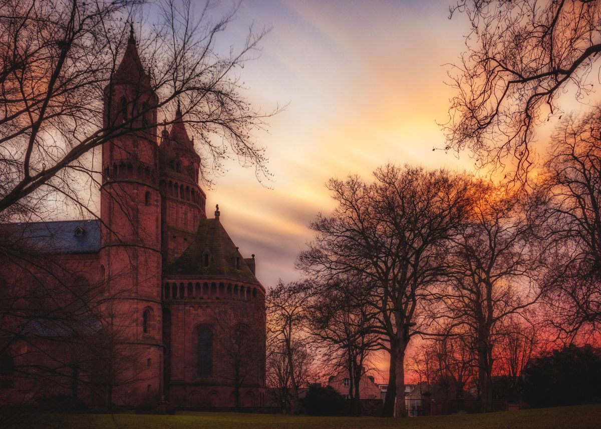 'Wormser Dom' Poster by Marc Braner | Displate