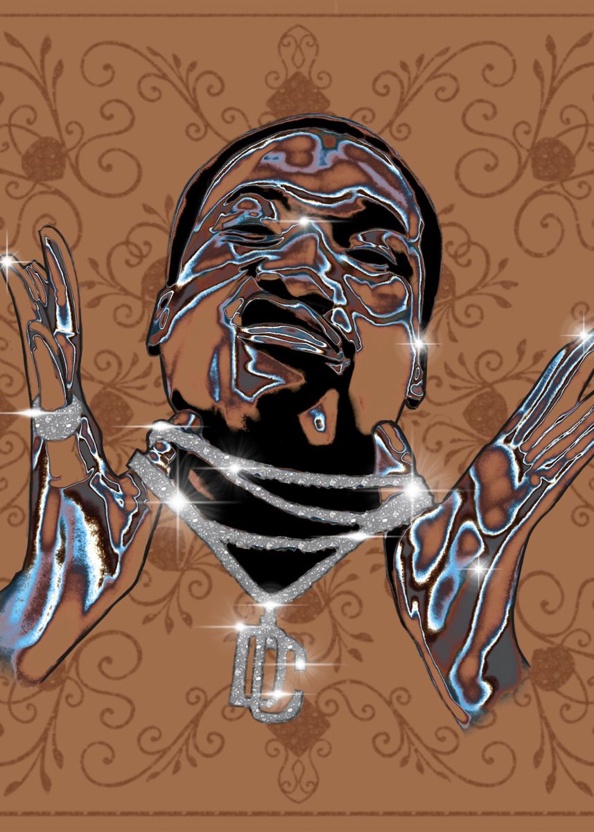 'Meek Mill (2018)' Poster by Denzel Lightbourne | Displate