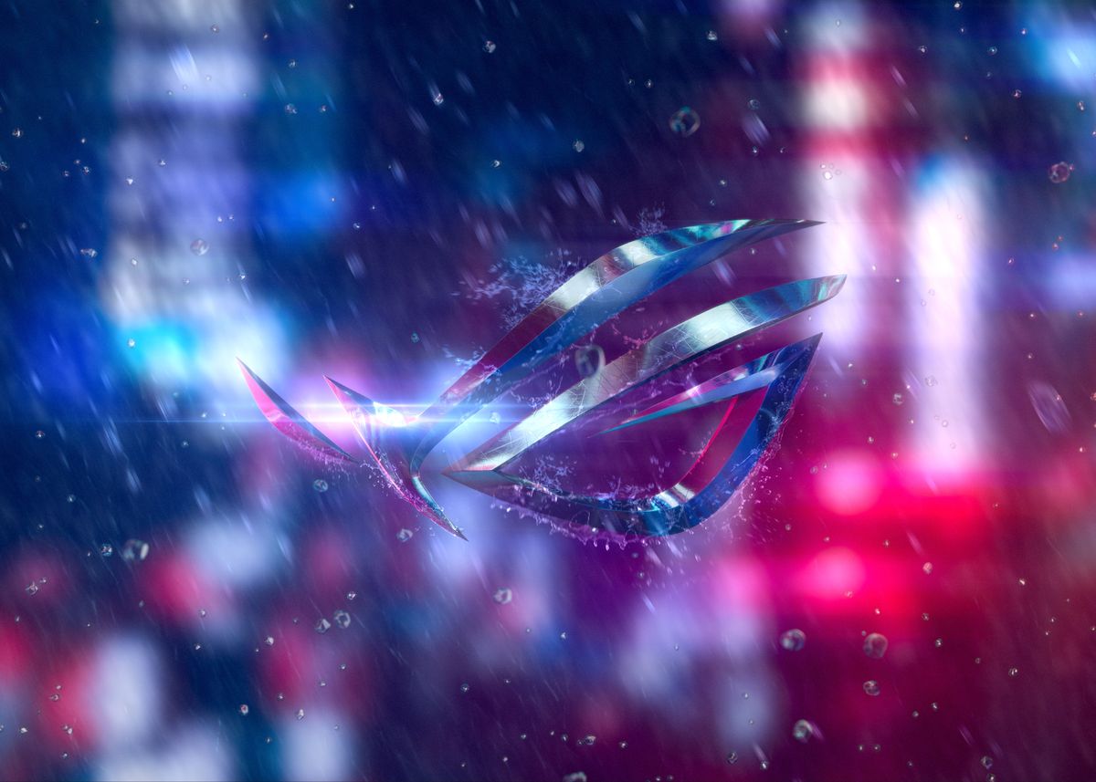 'asus gaming rog' Poster by m art | Displate