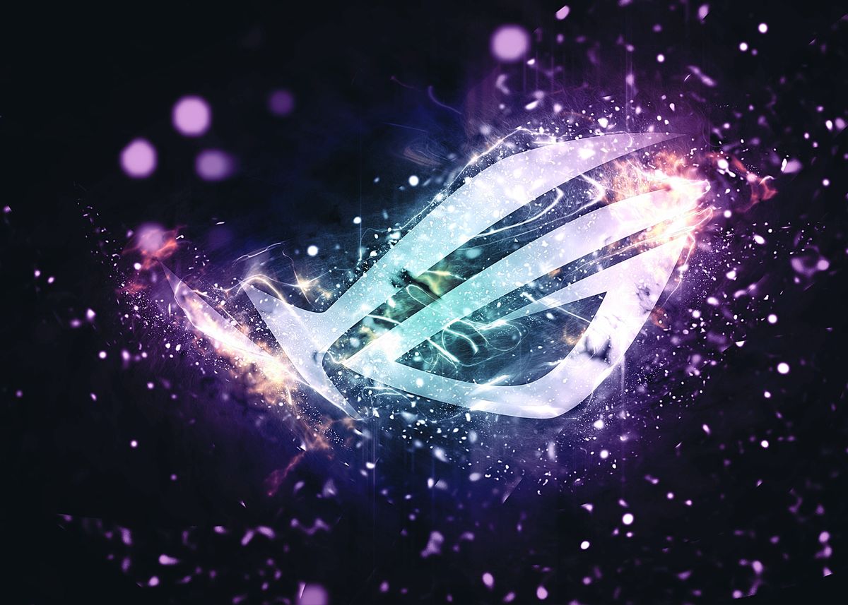 'asus gaming rog' Poster by M Art | Displate