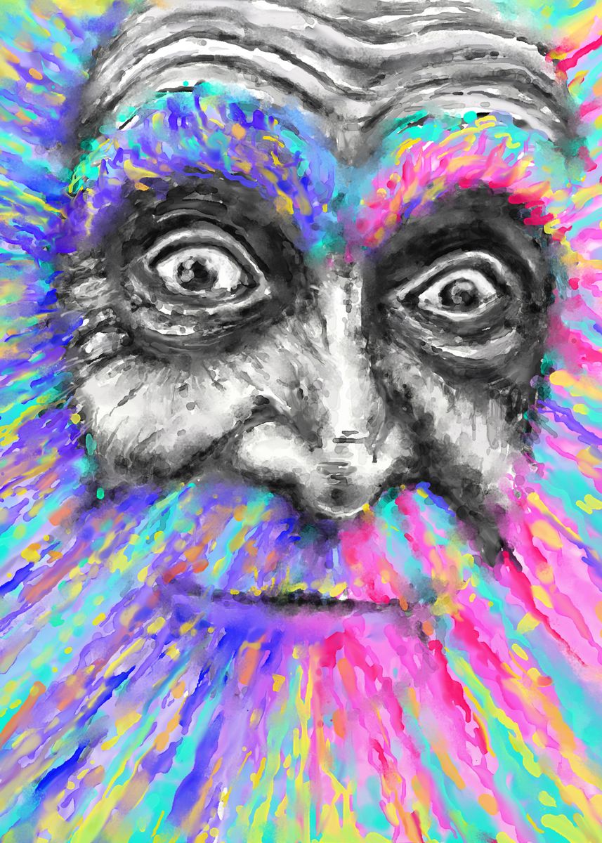 'Wisdom' Poster by Miguel Espinoza | Displate