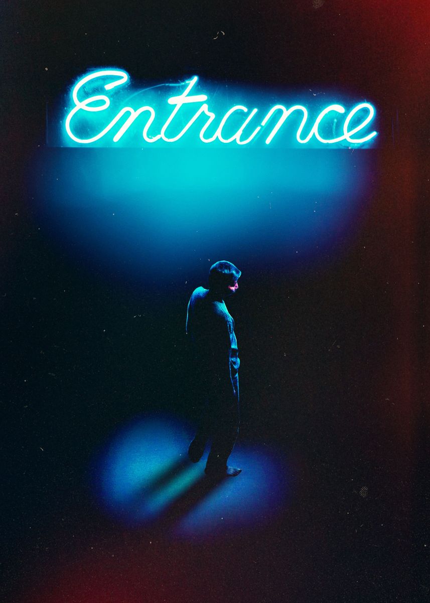 'Entrance ' Poster, picture, metal print, paint by seam less | Displate