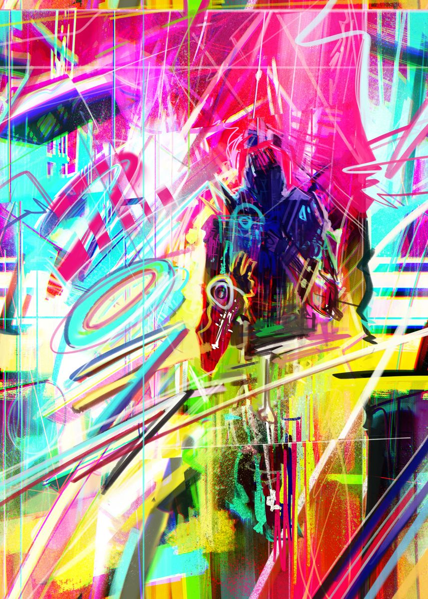 '2077 ' Poster by James Weinreb | Displate