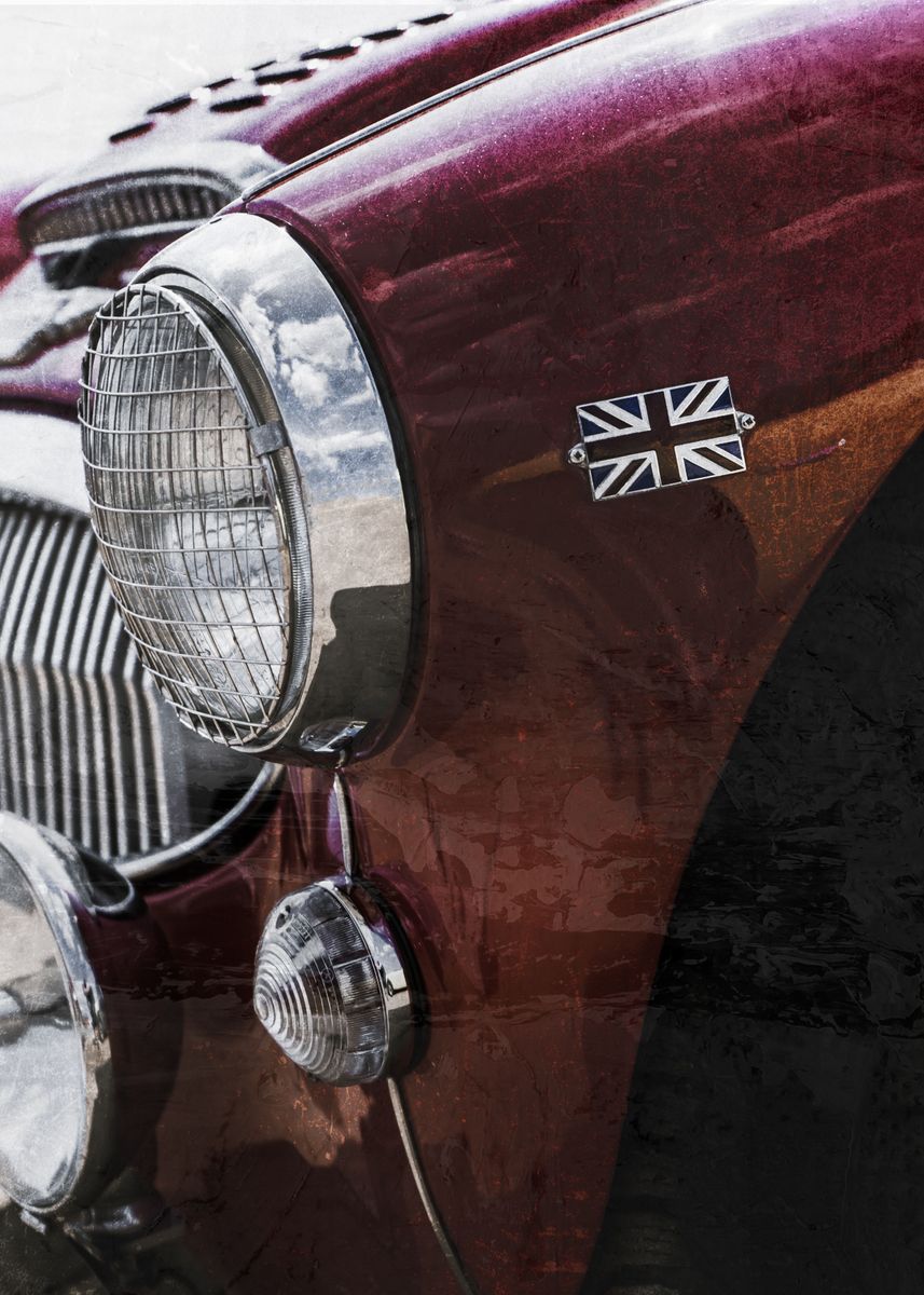 'Austin-Healey England' Poster by David B | Displate
