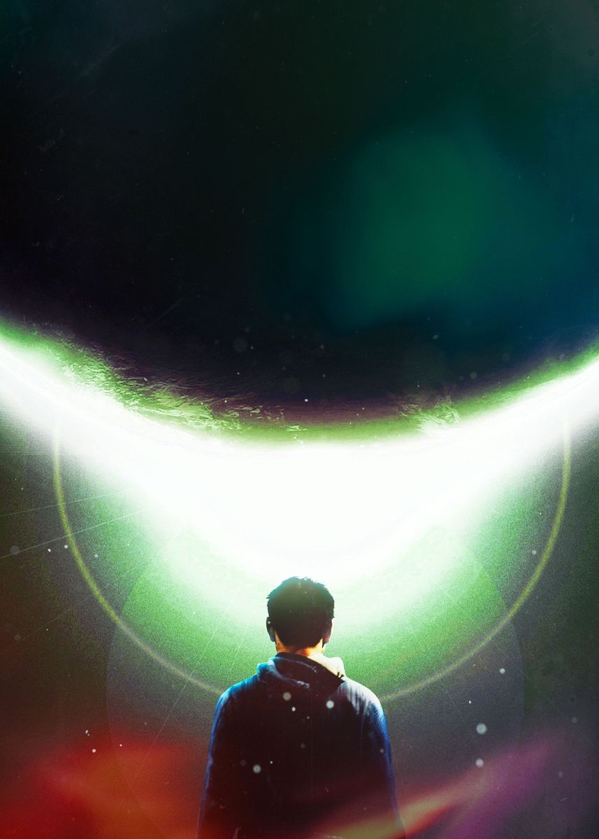 'Descension' Poster, picture, metal print, paint by seam less | Displate