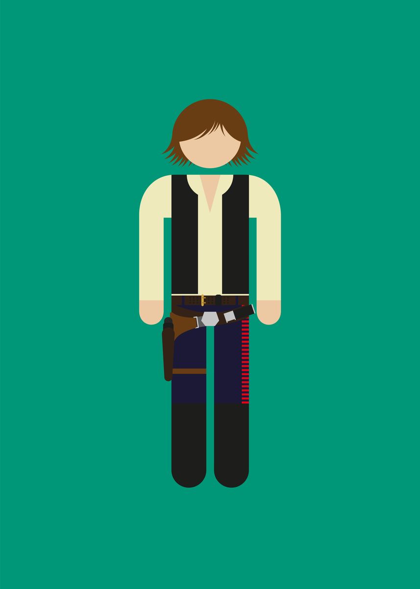 'Han 01' Poster by Viktor Hertz | Displate