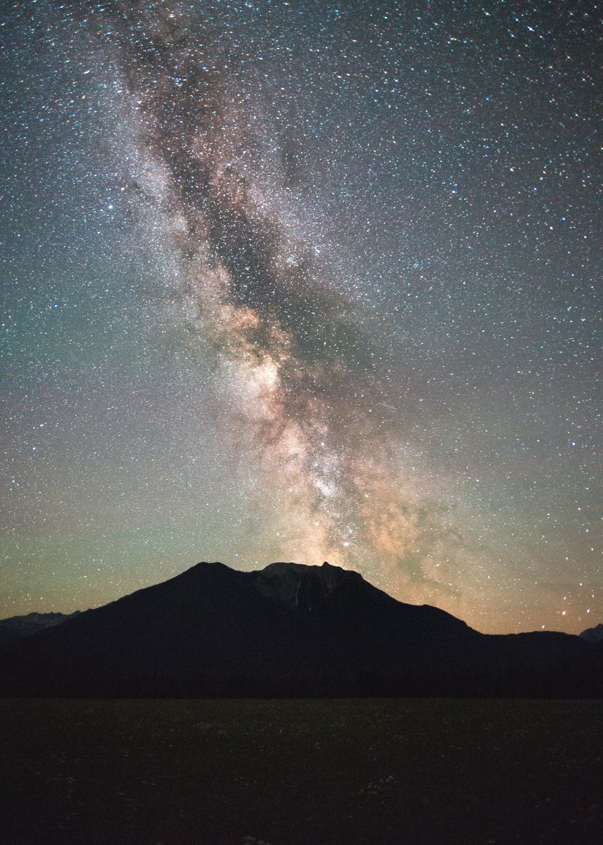 'Galactic' Poster, picture, metal print, paint by Csaba Nagy | Displate