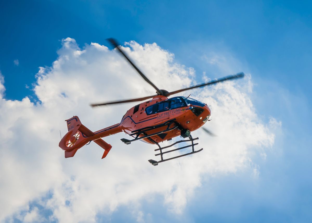 'Luftrettung // AirRescue ' Poster by Kev TheMedic | Displate