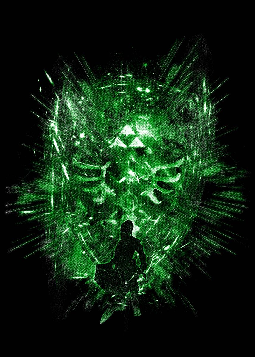 'legendary shield' Poster, picture, metal print, paint by Kharma Zero ...