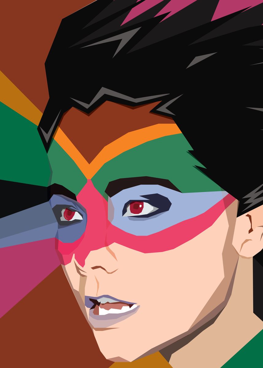 'BJORK' Poster, picture, metal print, paint by X4 M0 | Displate