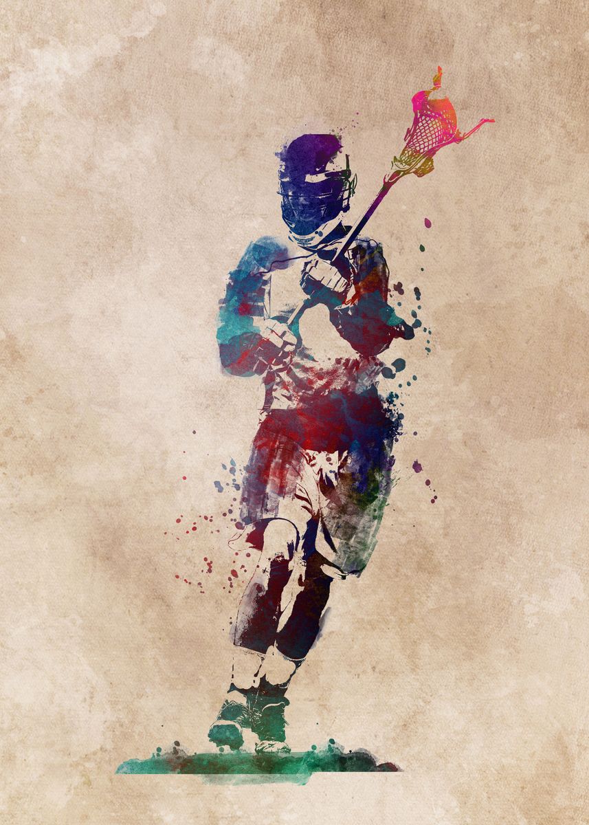 'Lacrosse' Poster by JBJart Justyna Jaszke | Displate