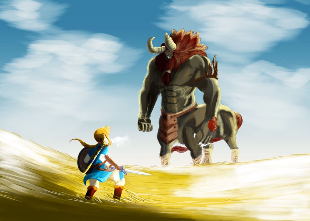 'Link vs Lynell' Poster by Dani Buban | Displate