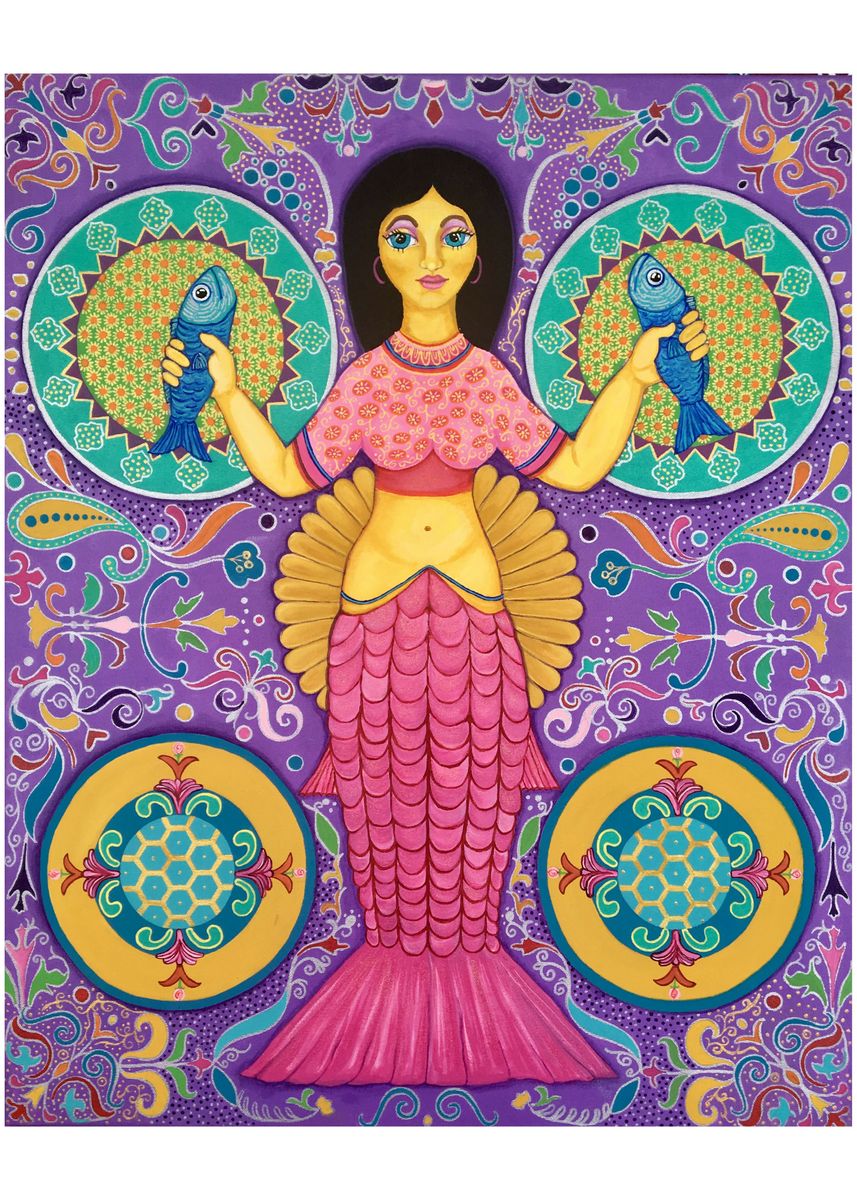 'SIRENA ESPAÑOLA' Poster, picture, metal print, paint by Grace Mendoza ...