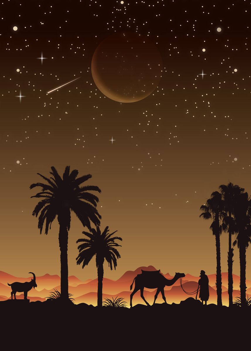 'The magical journey' Poster, picture, metal print, paint by Oussama ...