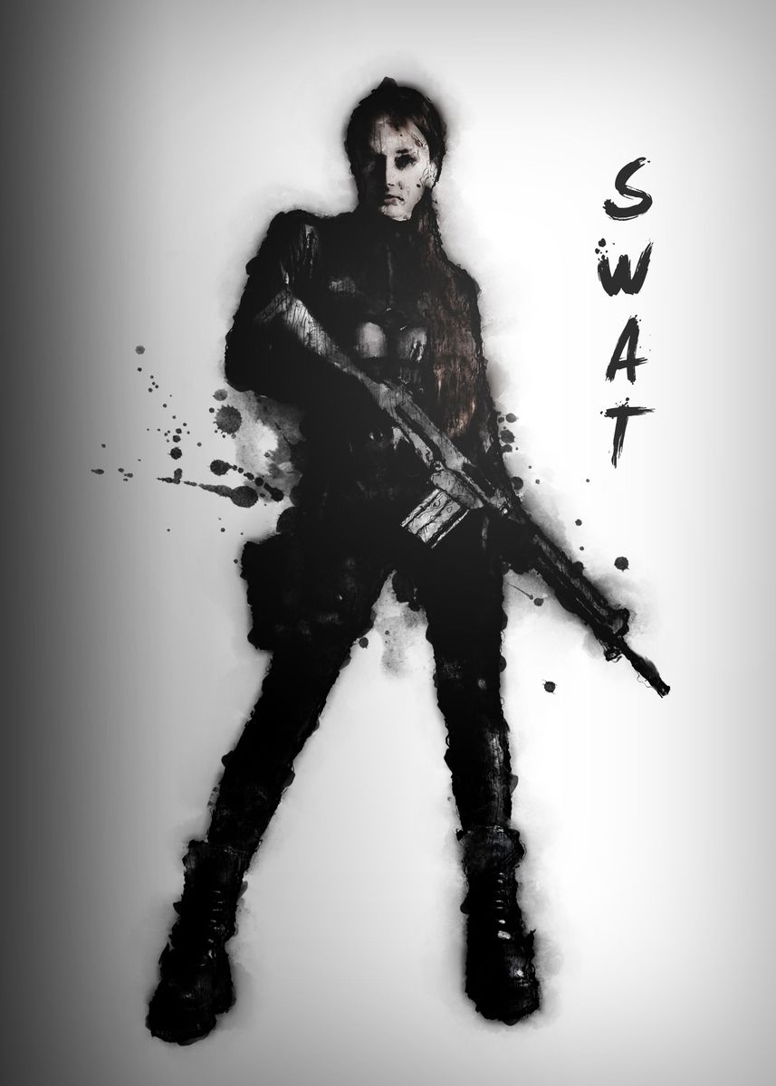 'Swat' Poster by Gab Fernando | Displate