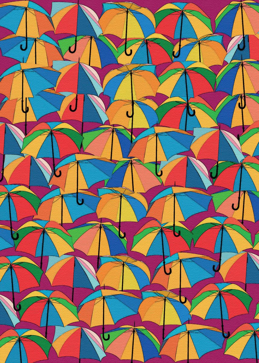 'Umbrella' Poster by Lucito Benitez | Displate
