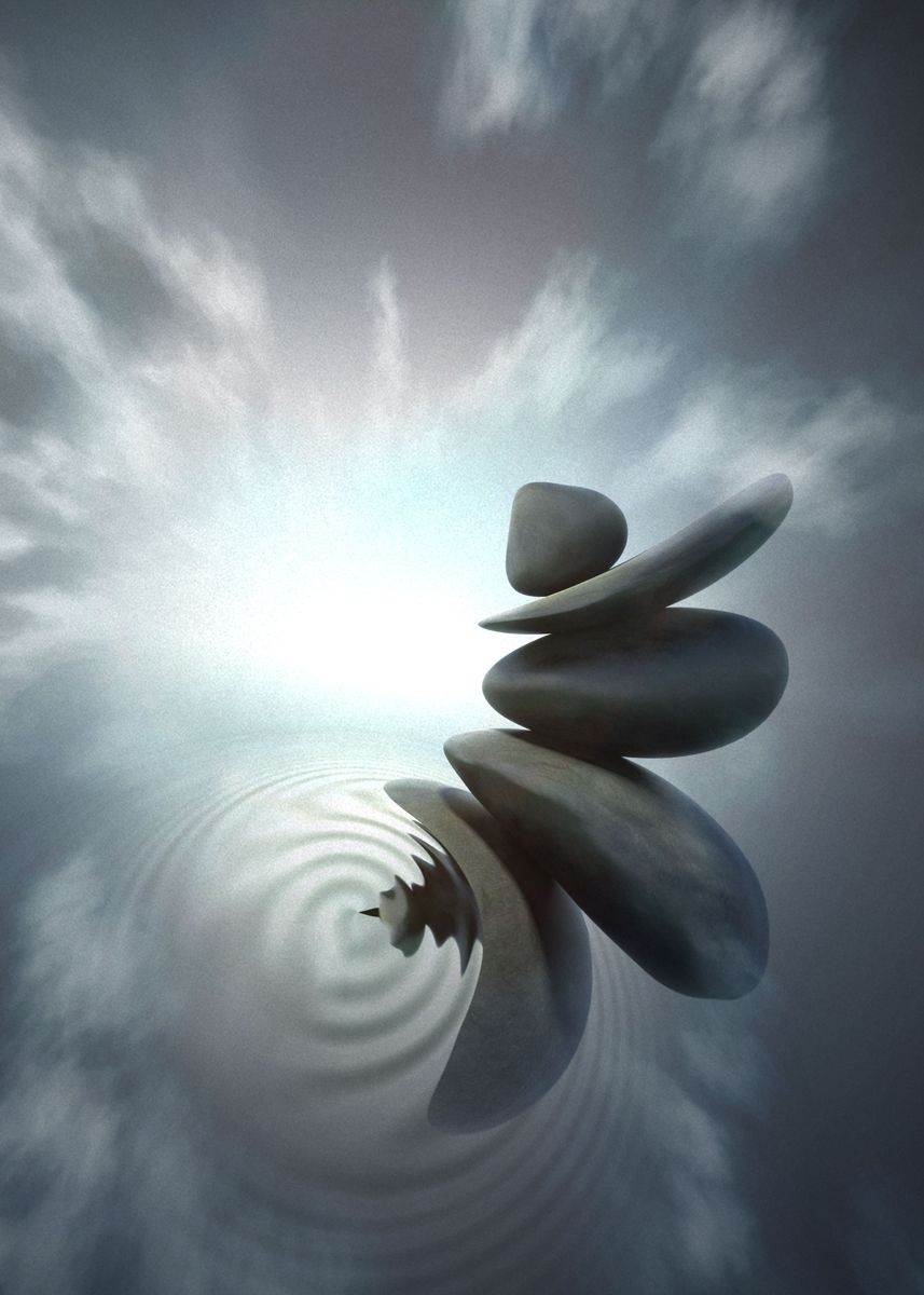 'ICARE' Poster, picture, metal print, paint by MOHAMMED ESSEGHIR EL ...