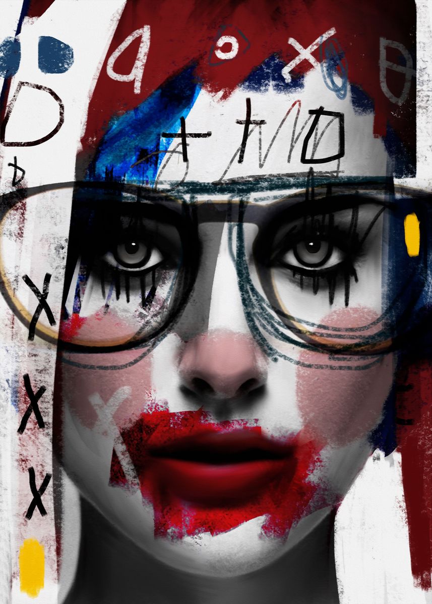 'Hypnosis' Poster, picture, metal print, paint by Daniel Malta | Displate