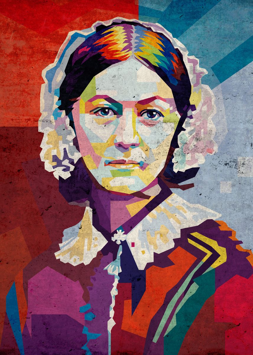 'Florence Nightingale' Poster by Acongraphic Studio | Displate