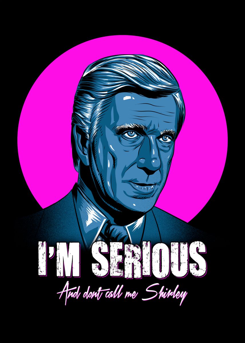 'I'm serious' Poster, picture, metal print, paint by Denis Orio Ibañez ...