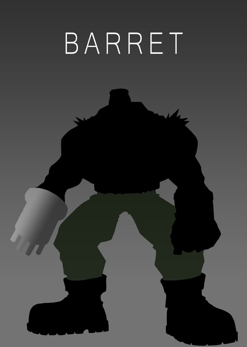 'Minimalist Barret' Poster, picture, metal print, paint by Apo geesus ...