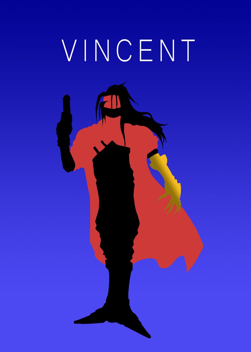 'Minimalist Vincent' Poster, picture, metal print, paint by Apo geesus ...